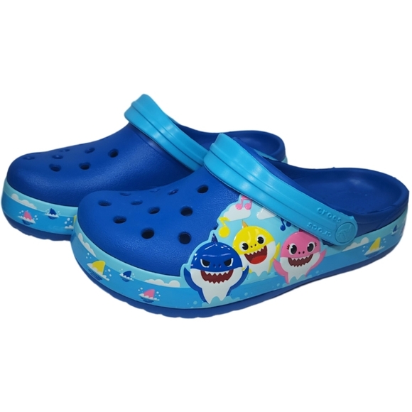 CROCS | Shoes | Crocs Funlab Baby Shark Kids Clogs | Poshmark
